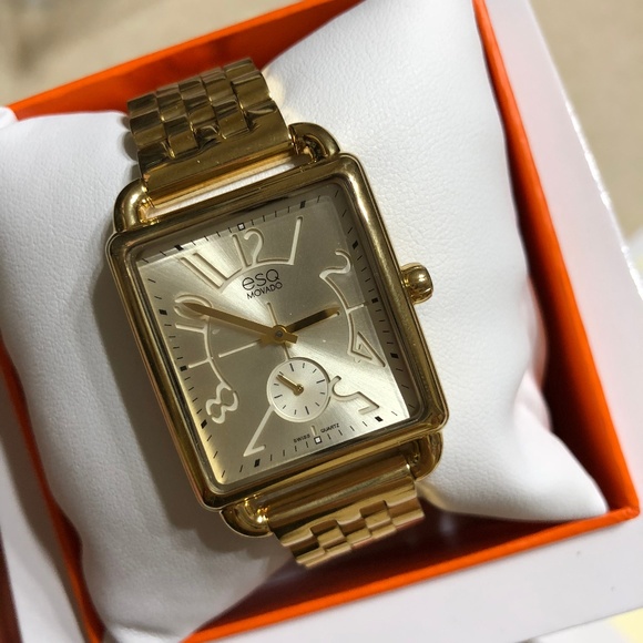 ESO | Accessories | Movado Eso Women Square Watches Rose Gold | Poshmark